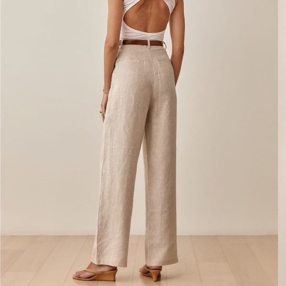 Reformation | Pants & Jumpsuits | Reformation Vesta Linen Pants | Poshmark